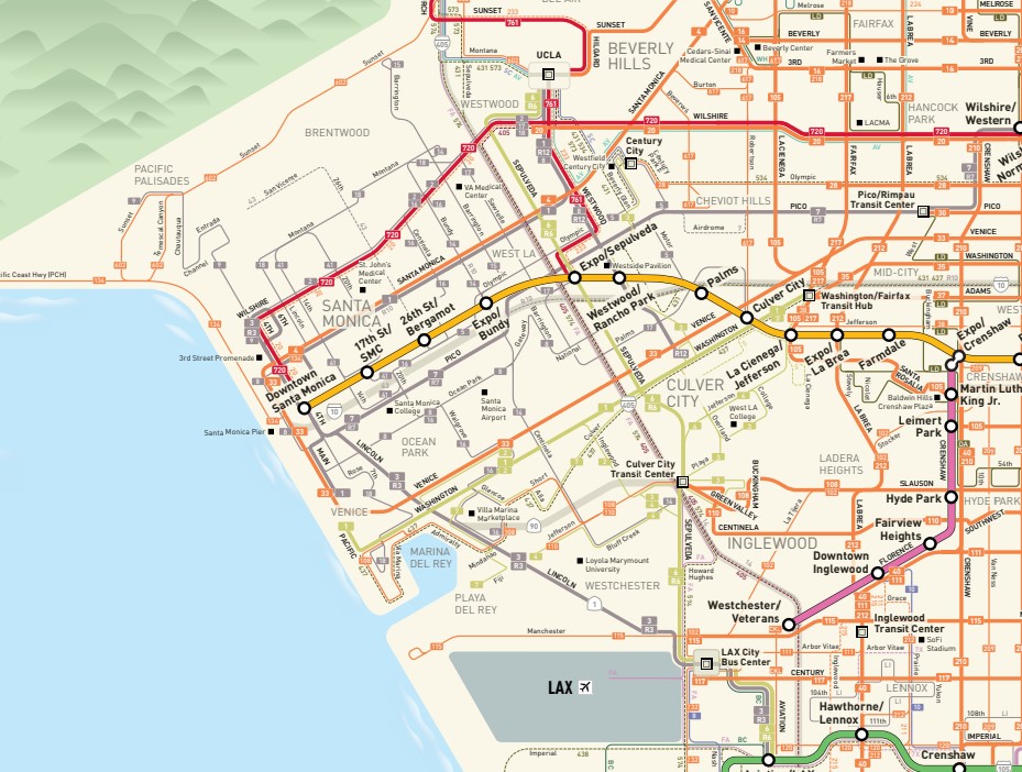 Public Transport in Los Angeles